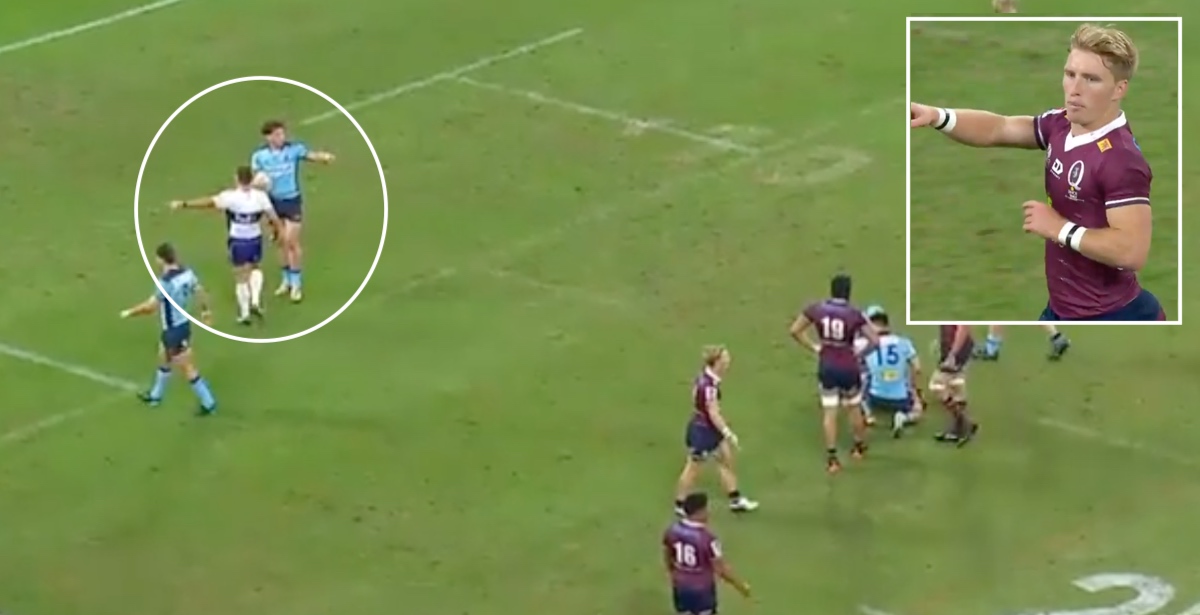 First 50/22 kick in Super Rugby AU causes on-field confusion among ...