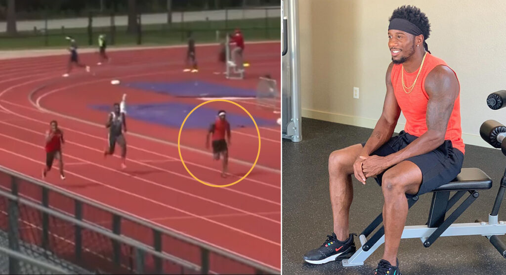 Carlin Isles has run his fastest 100m time in four years, despite ...