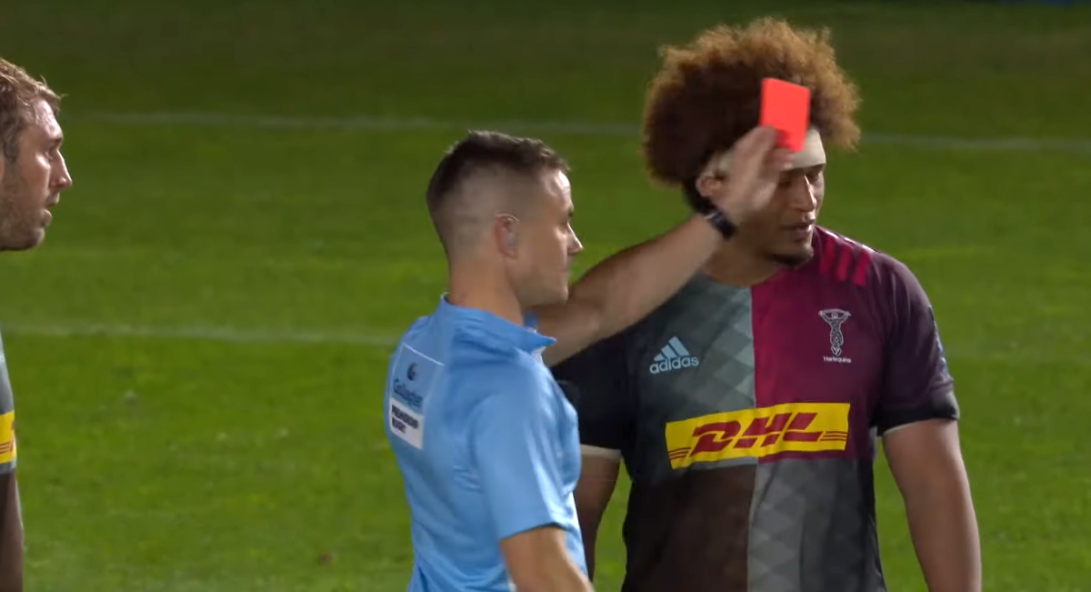 Elia Elia red card marred Chris Robshaw's final home game | Rugbydump