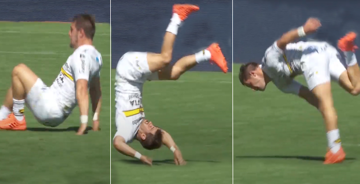 WATCH: How every player should be taught to trip over | Rugbydump