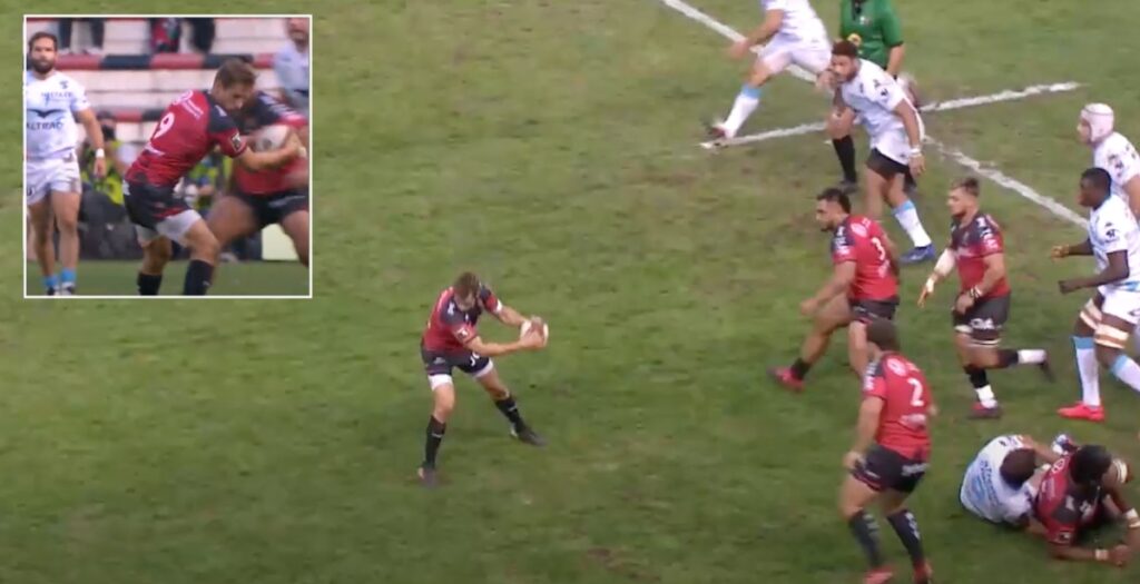 French international scrum-half produces EPIC reverse pass in Top 14 ...