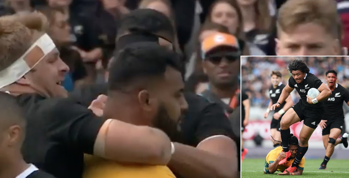 Young All Blacks winger shows off Julian Savea traits in edgy Bledisloe ...
