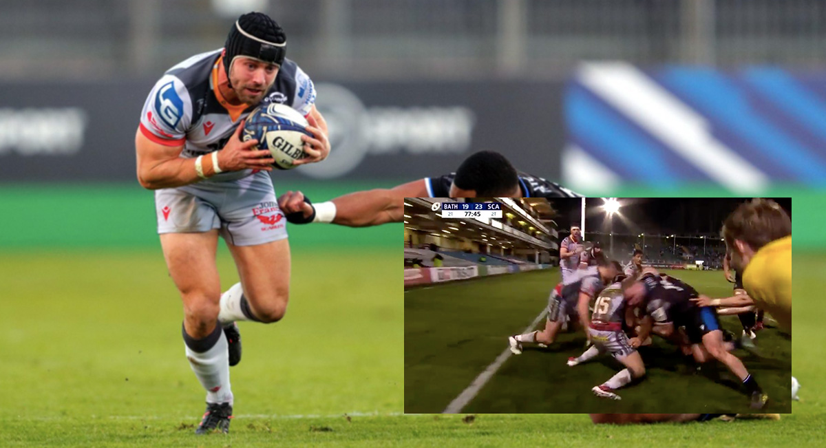 WATCH: Leigh Halfpenny makes yet another courageous try-saving tackle ...