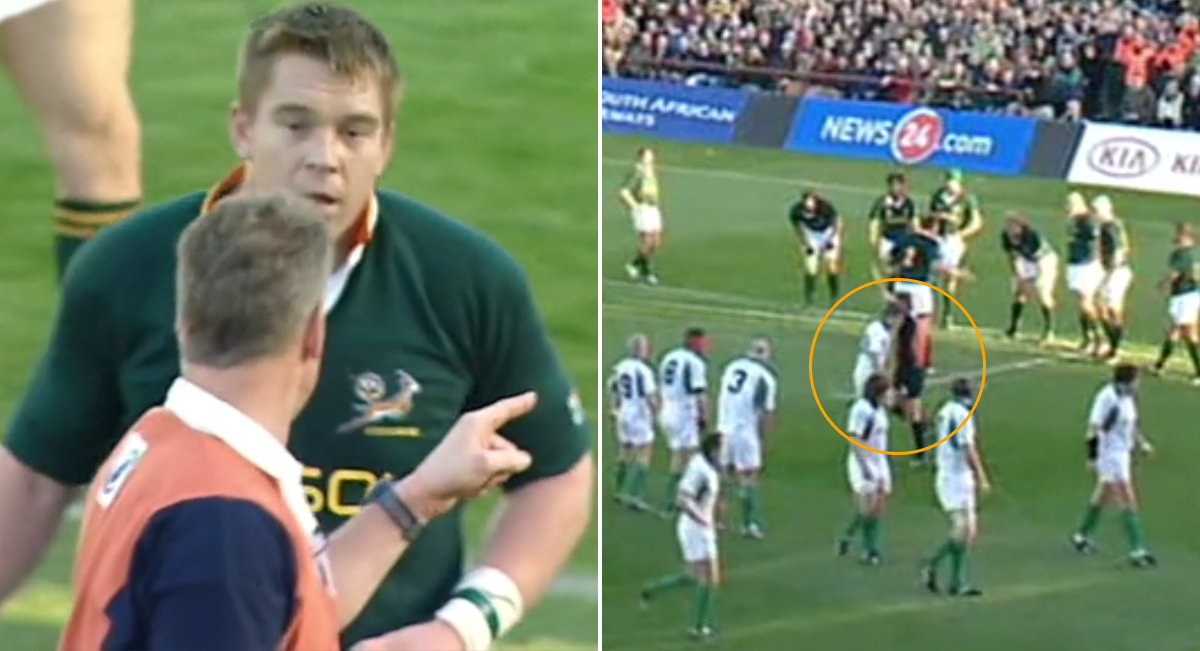 Relive some the most controversial, infuriating tries in rugby history ...