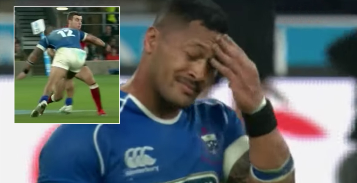 The time George Ford got ended by a Samoan and bounced to his feet ...