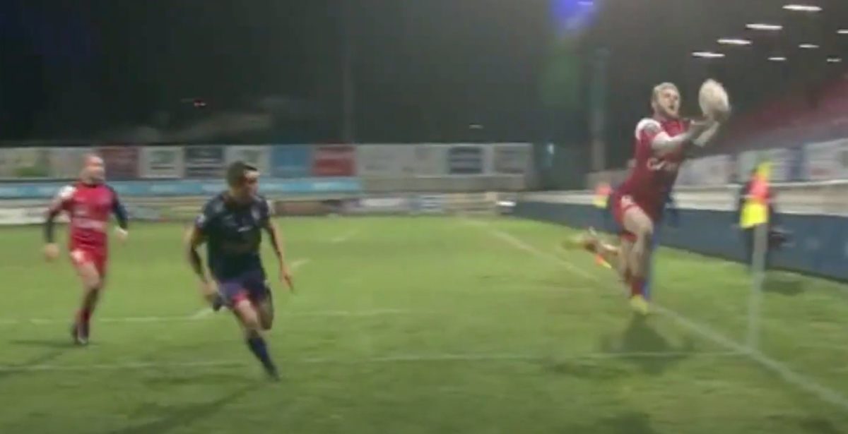 Amazing acrobatic skills set up early try in Pro D2 Friday night clash ...