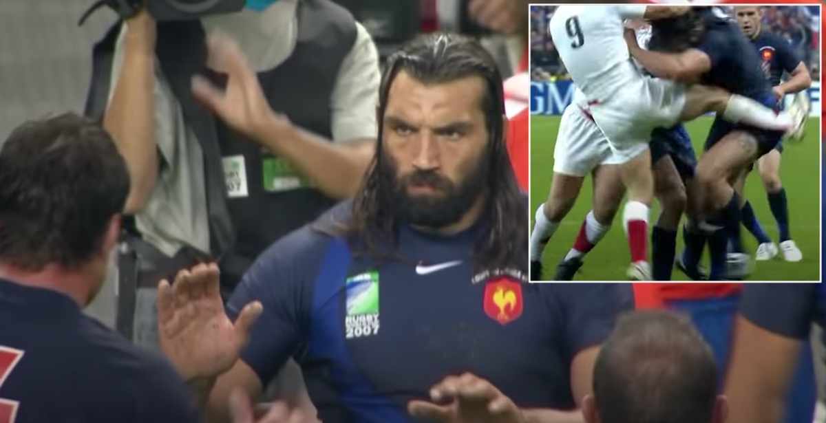 The biggest hits and greatest carries of Sébastien Chabal at 03 and 07 ...