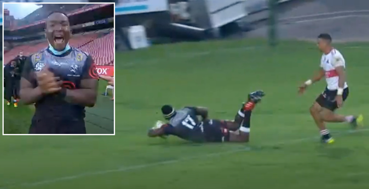 117kg prop scores the try every front-rower dreams off in South African ...