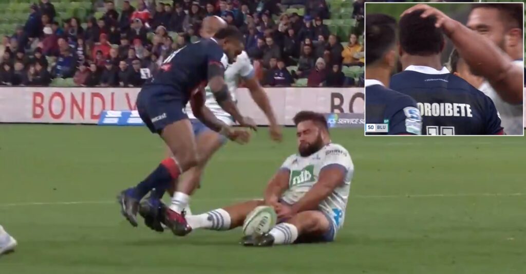 WATCH: Rib-crunching Koroibete hit leaves All Blacks prop on his arse ...
