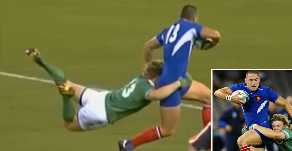 Re-live O'Driscoll's EPIC try-saving tackle in 2003 RWC quarter-final ...