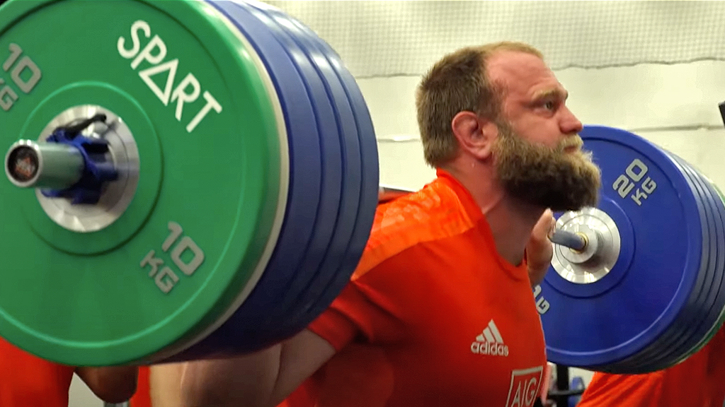 Power on show as All Blacks front rowers go hard with their squats ...
