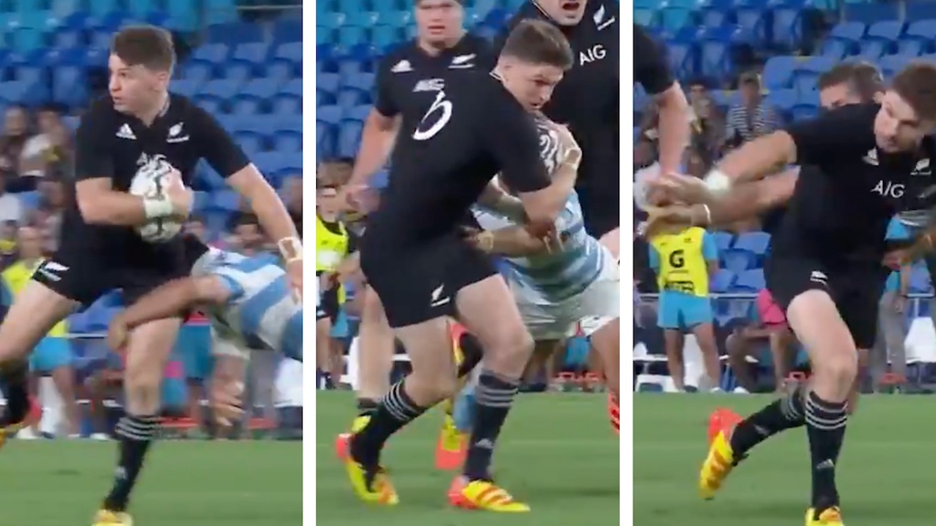 WATCH: Closer look at Barrett offload which wowed fans in Rugby ...