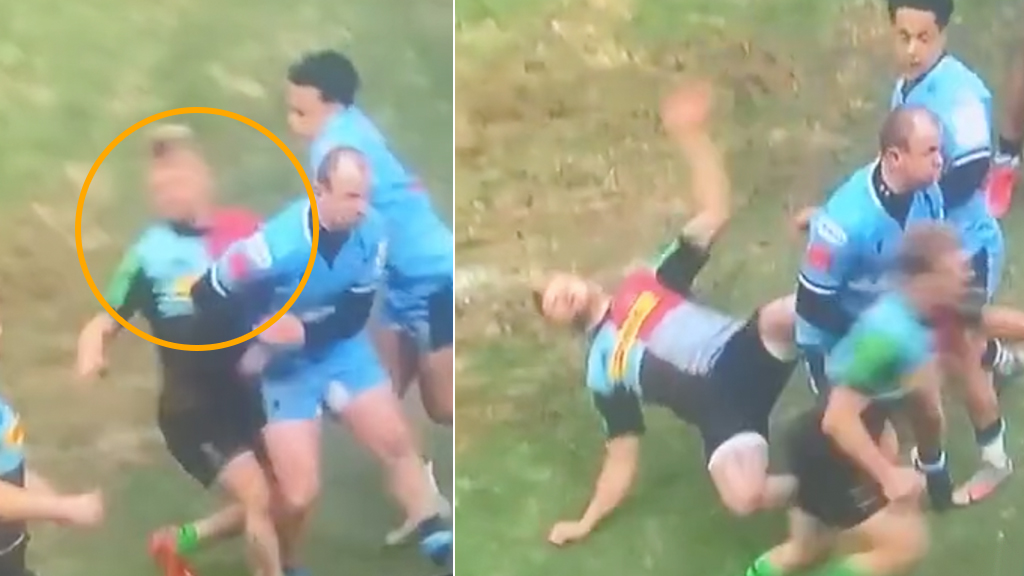 Ban looms large as Fish is in hot water for late elbow shot | Rugbydump