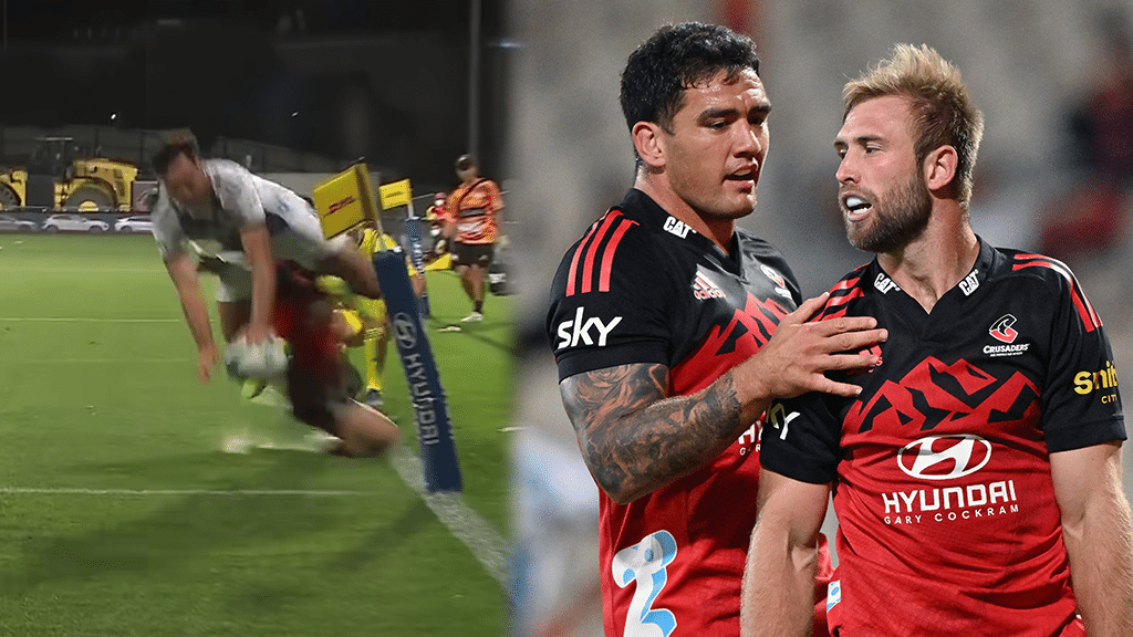 WATCH: AMAZING comeback in Super Rugby Pacific clash between Crusaders ...