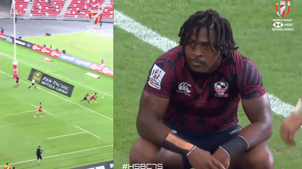 WATCH: Clearing kick goes horribly wrong! | Rugbydump