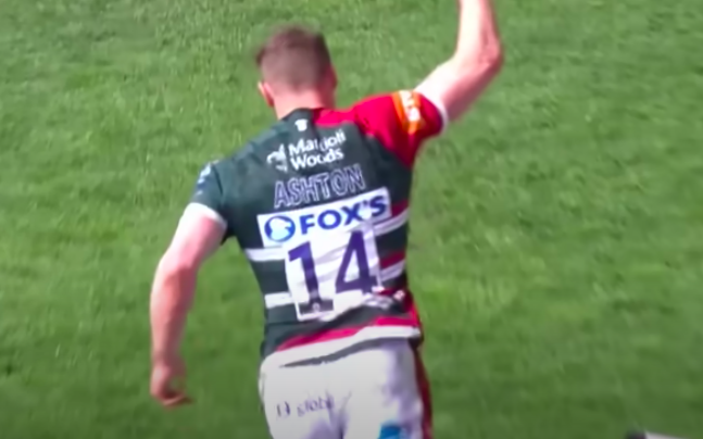 Watch: Chris Ashton breaks record with style | Rugbydump