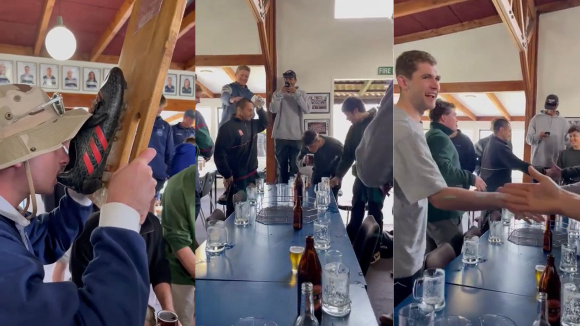 Hilarious Club House Antics Shows Rugby Spirit | Rugbydump