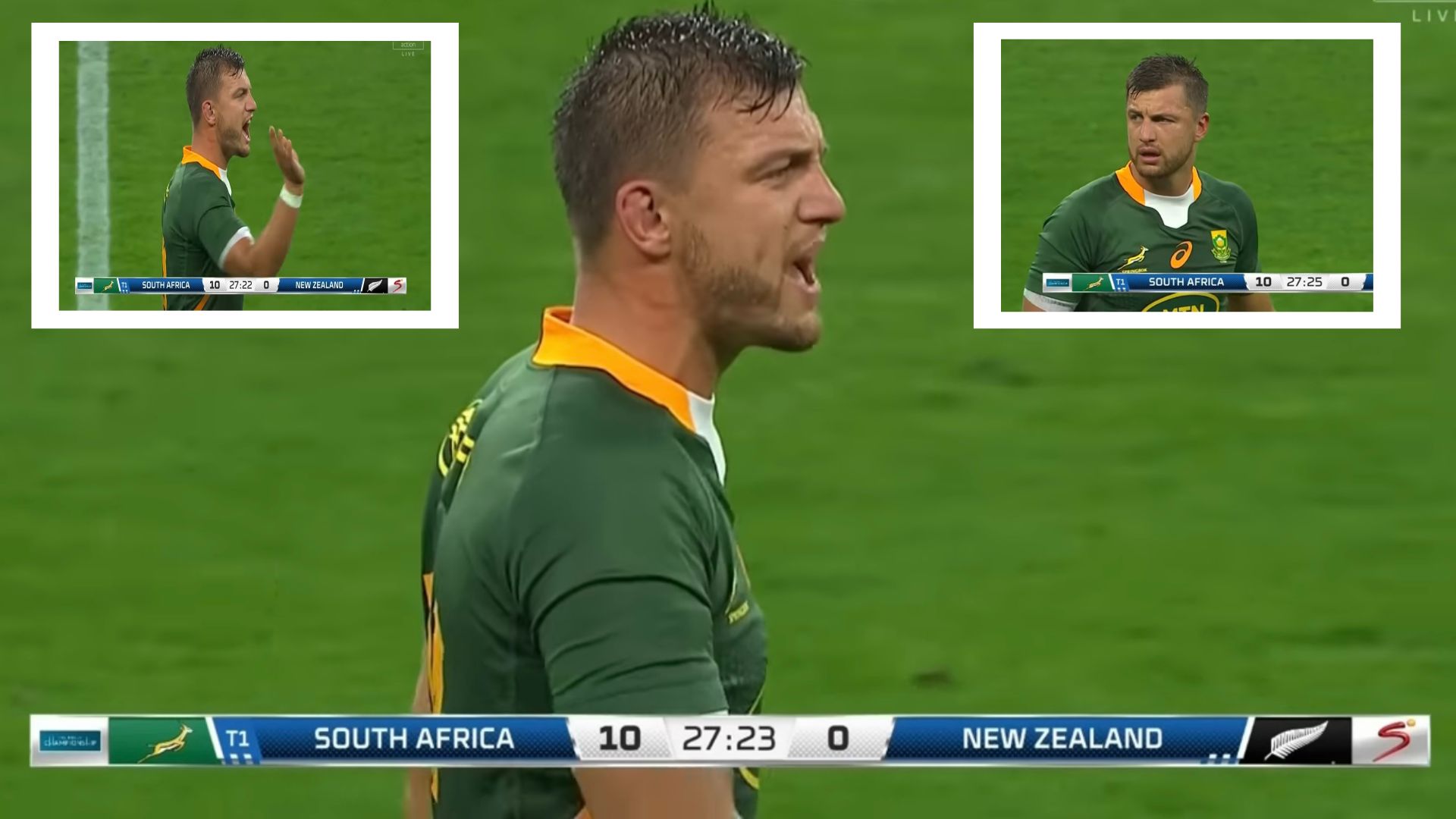 Pollard's Verbal Tirade Caught On Sideline Camera | Rugbydump