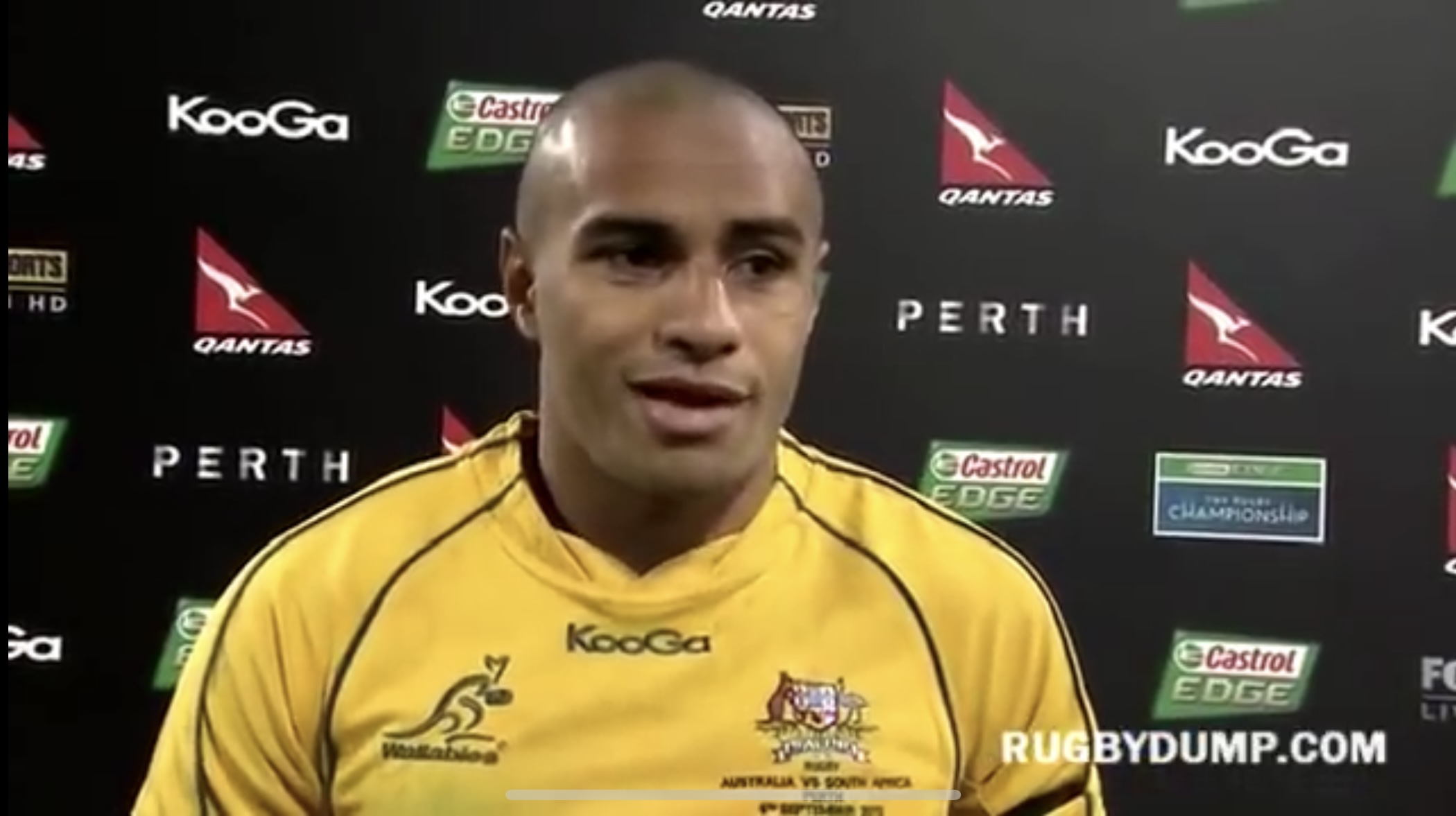 Throwback to the most awkward interview of all time | Rugbydump