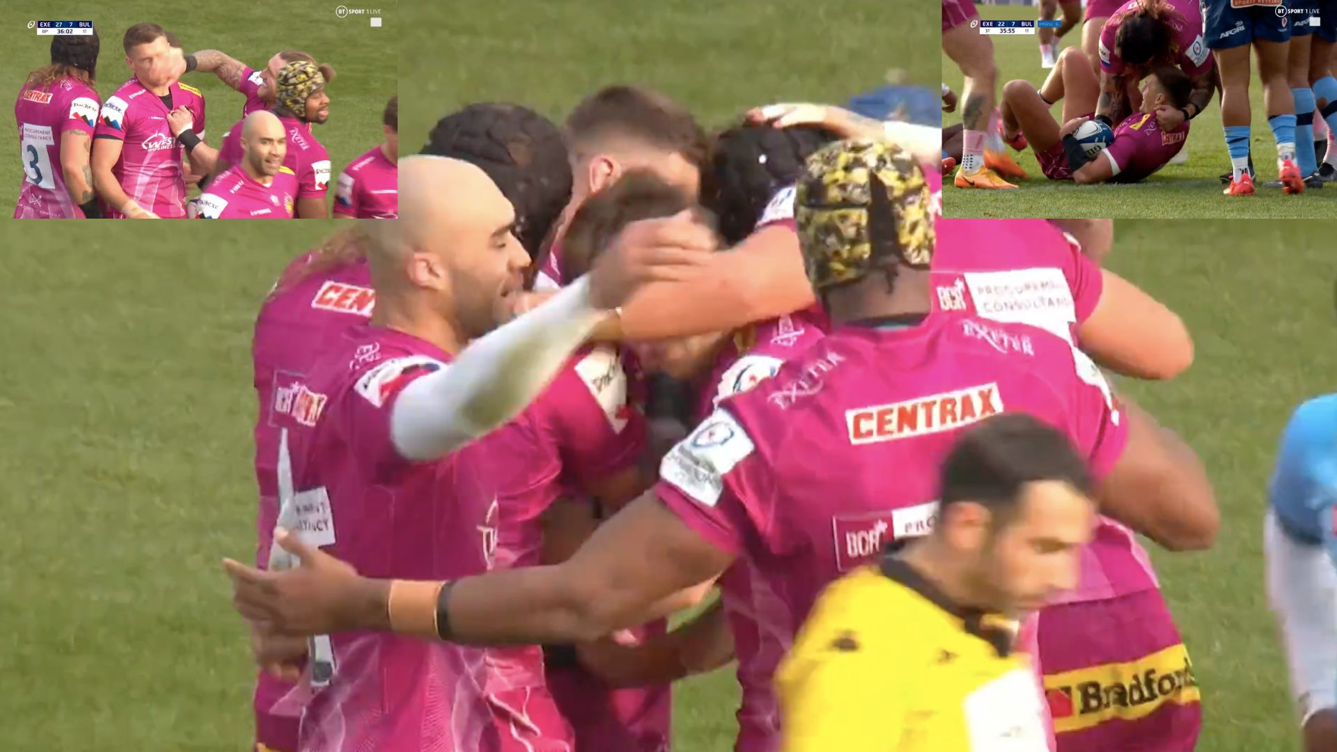 Stuart Hogg's Unusual But Brilliant Try Celebration | Rugbydump