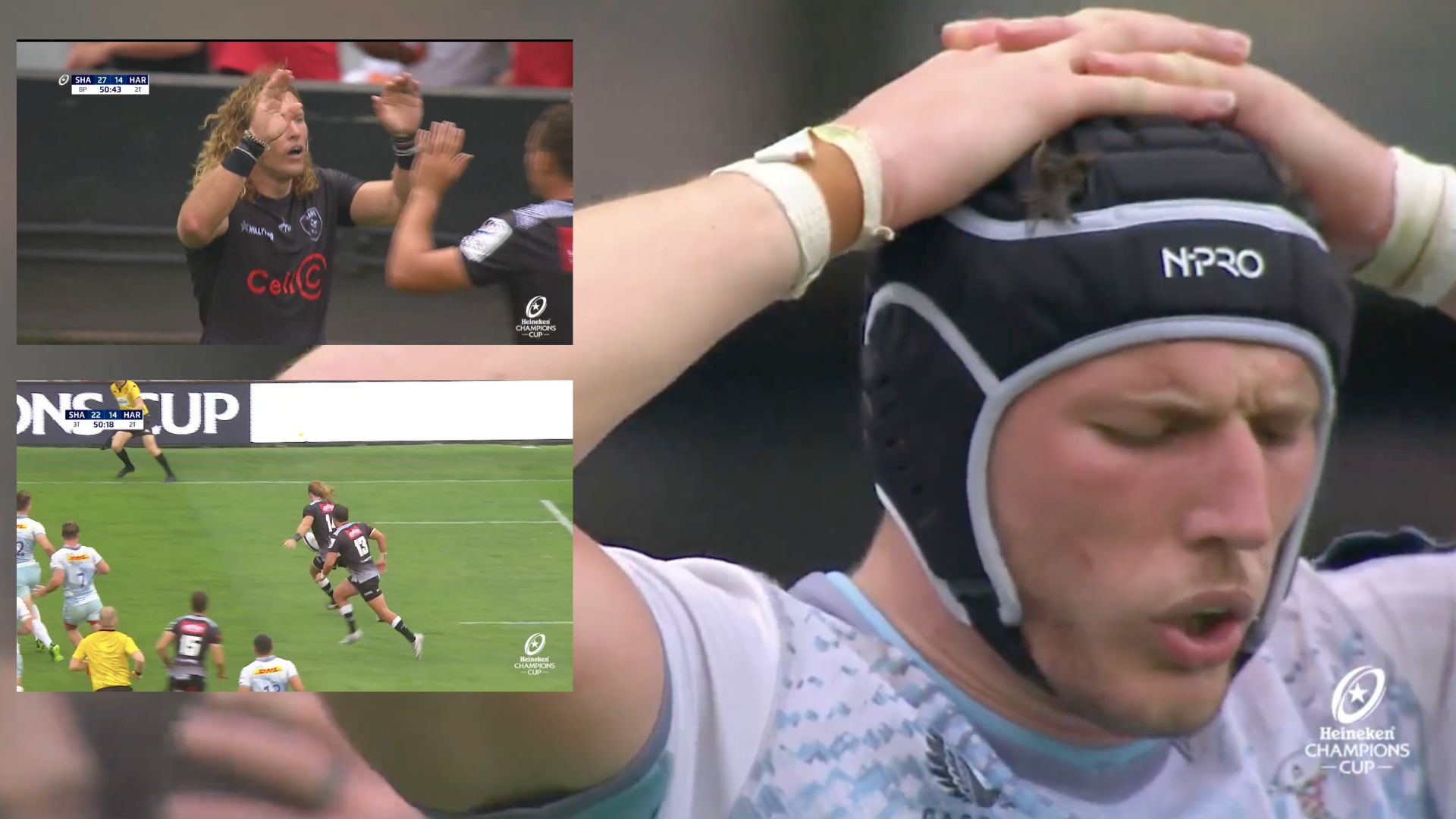 Sharks Winger Werner Kok Shows Outrageous Pace To Score Pearl Of A Try ...