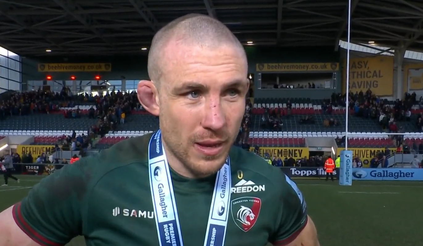Mike Brown gives emotional interview following first match back in ...