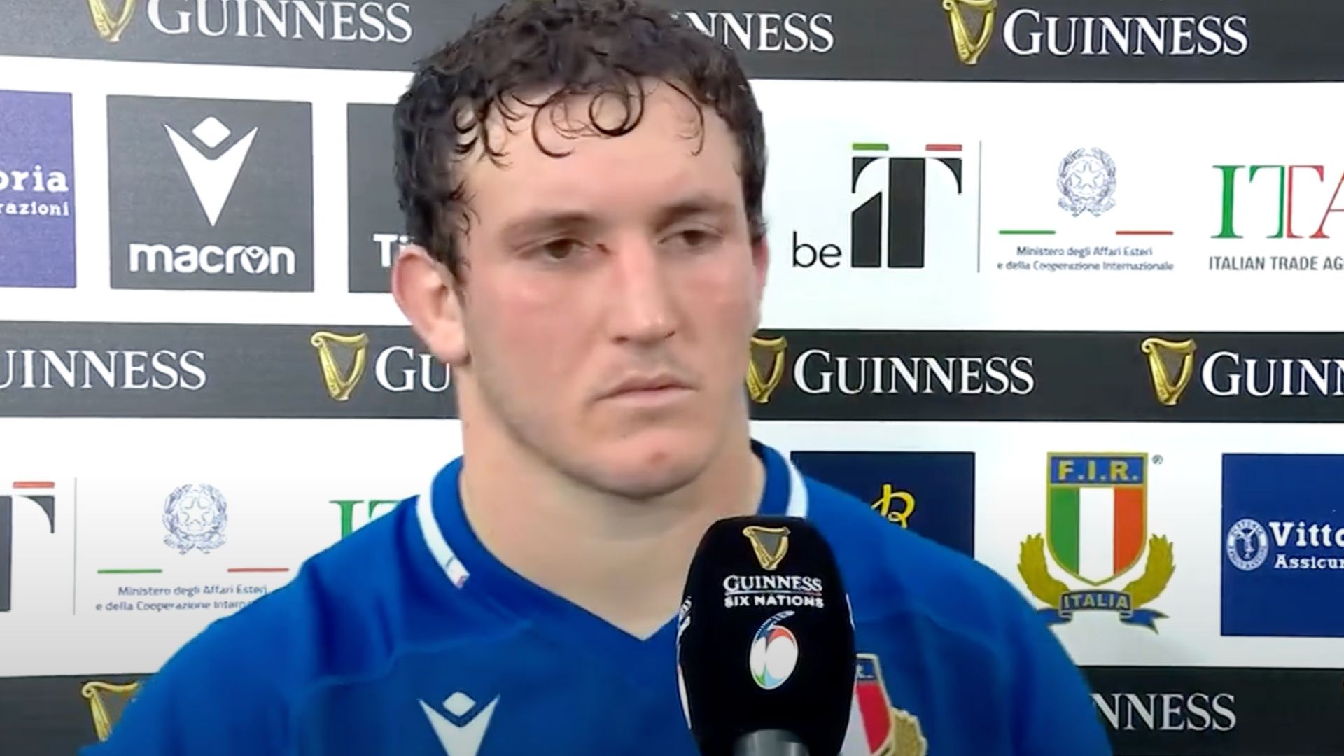 Italian Captain Michele Lamaro Once Again Shows His Immense Leadership ...