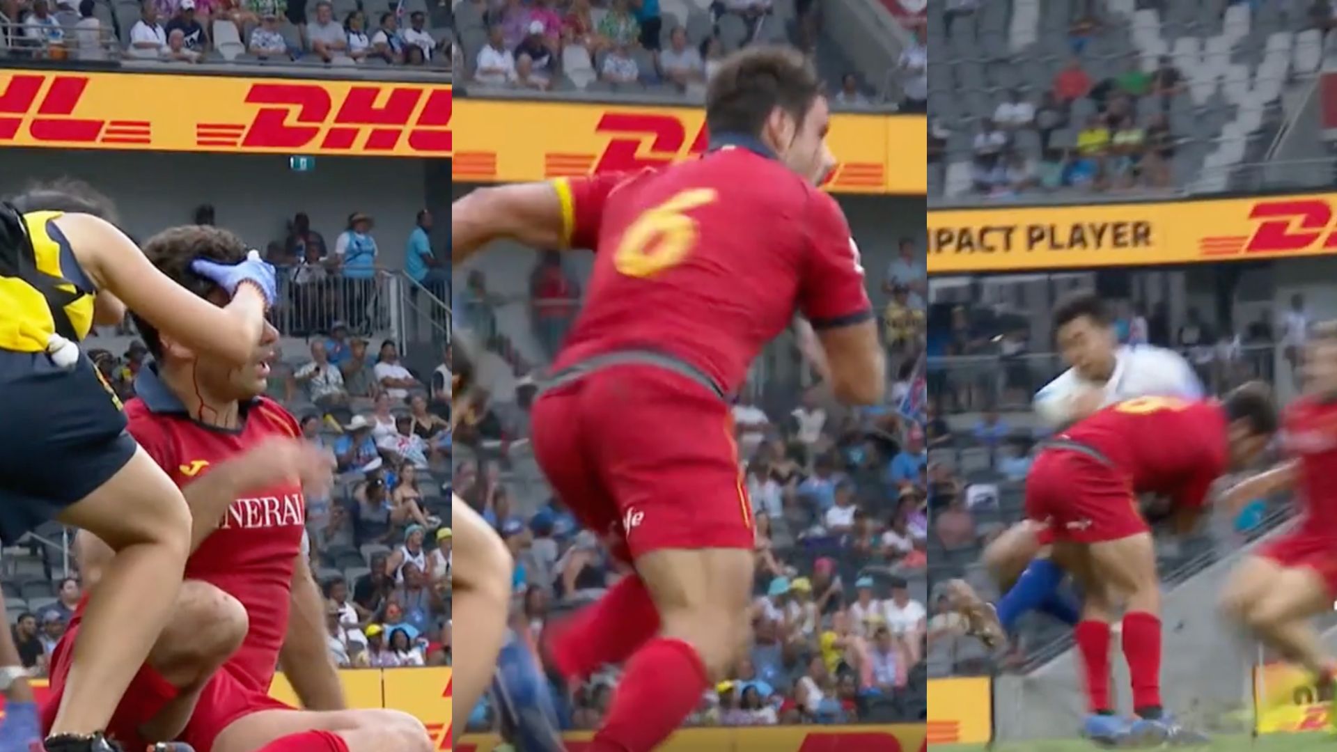 Heroic tackle from Spanish 7s player goes viral | Rugbydump