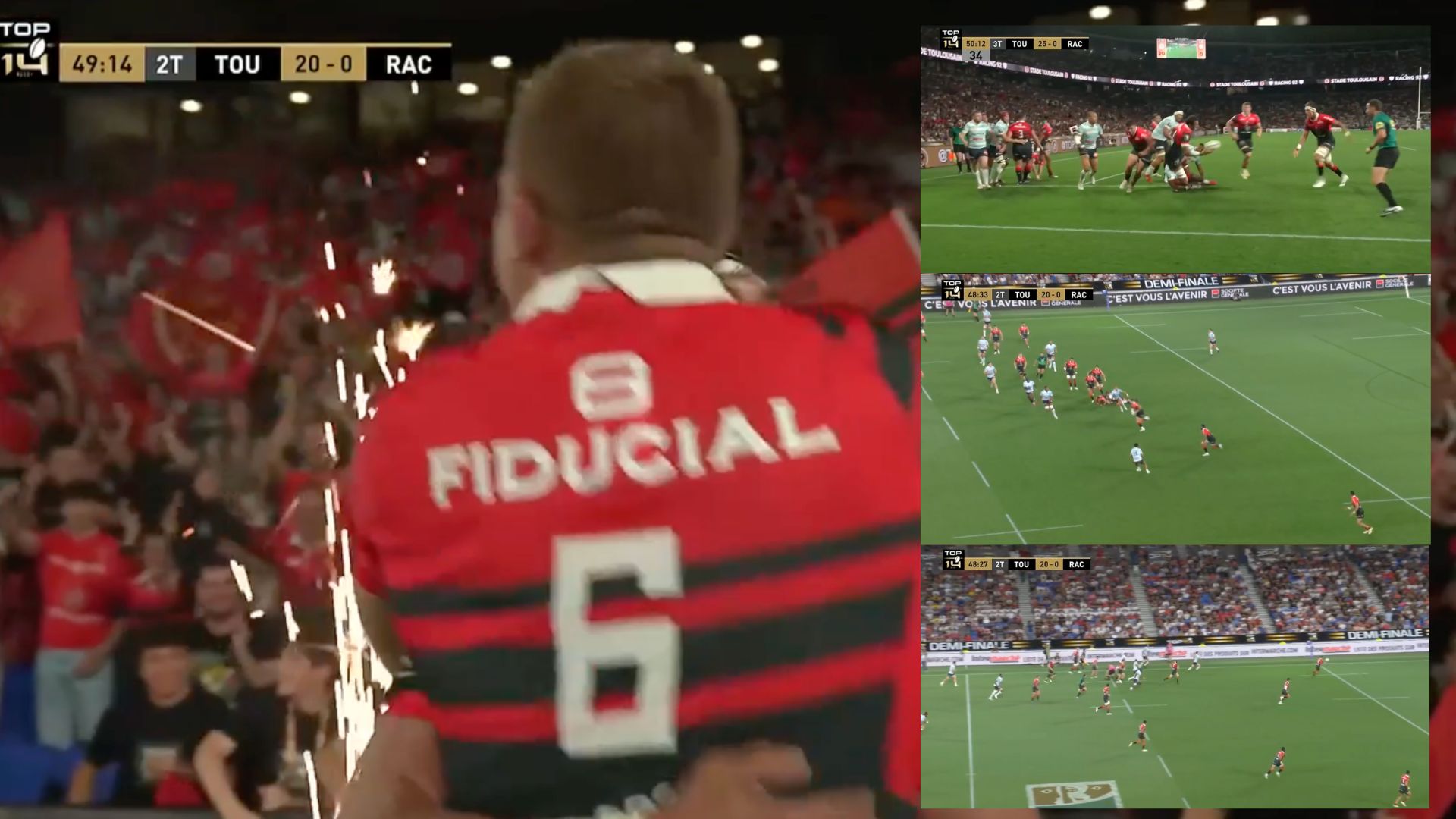 Toulouse Rugby's version of 'total football' try | Rugbydump