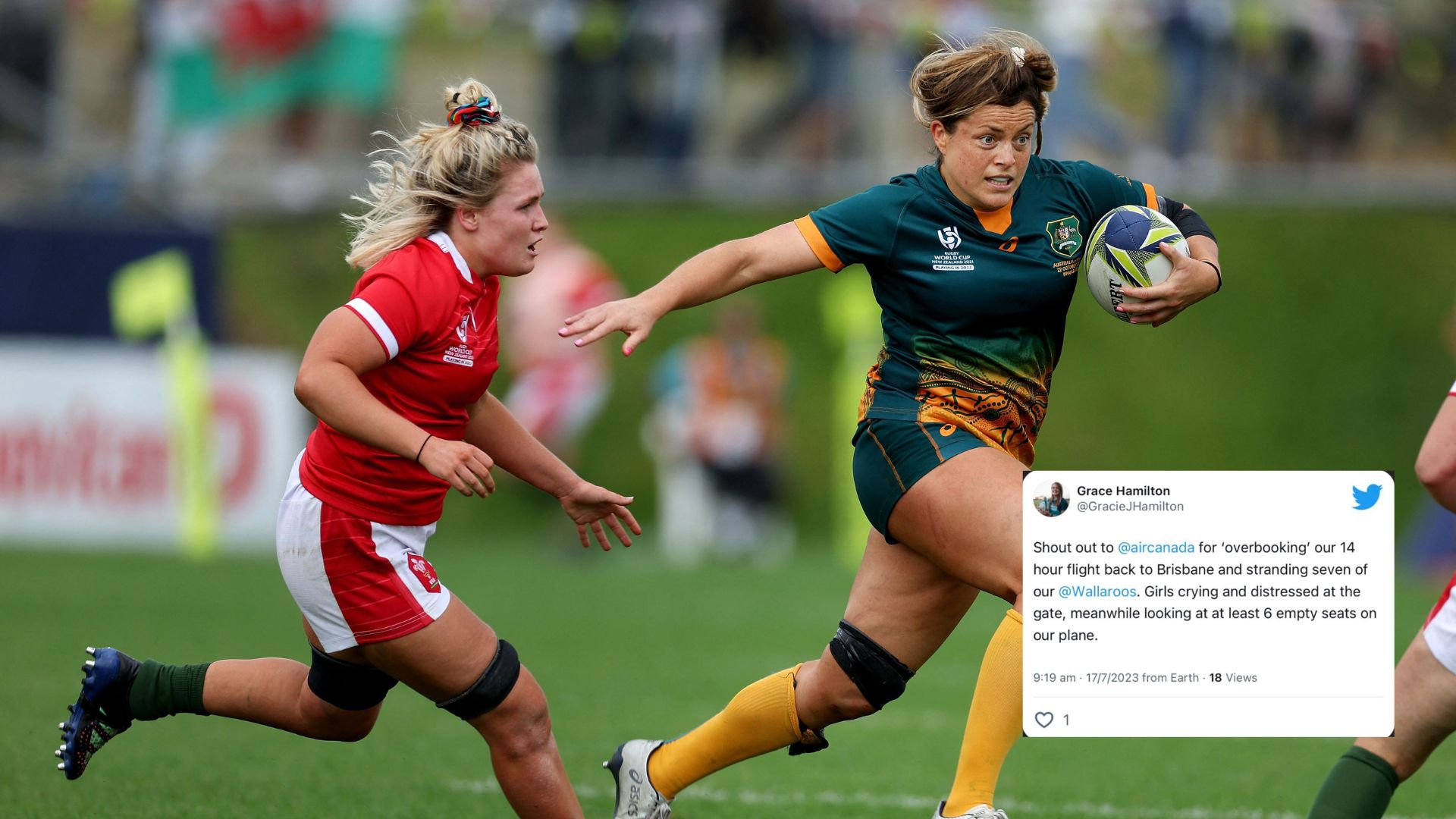 Air Canada leaves Australian Wallaroos ‘stranded’ | Rugbydump