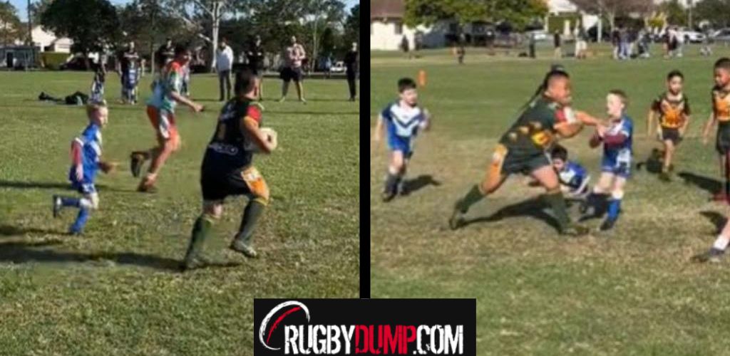 Six-year-old smashes through opposition in heartwarming viral video ...