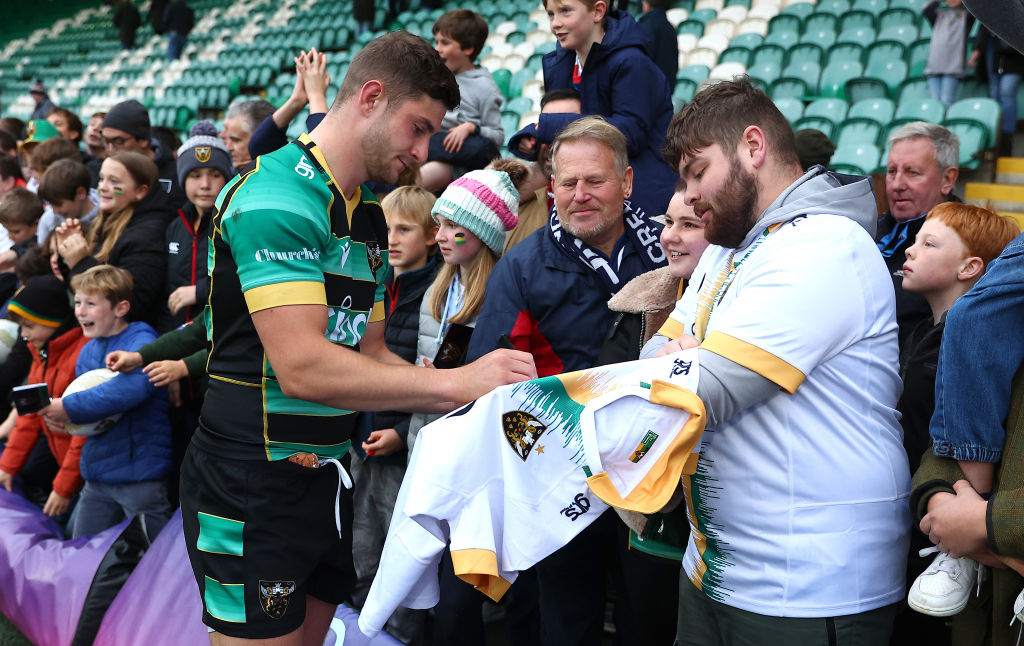 One in one out as Northampton sign replacement for fly-half Grayson ...