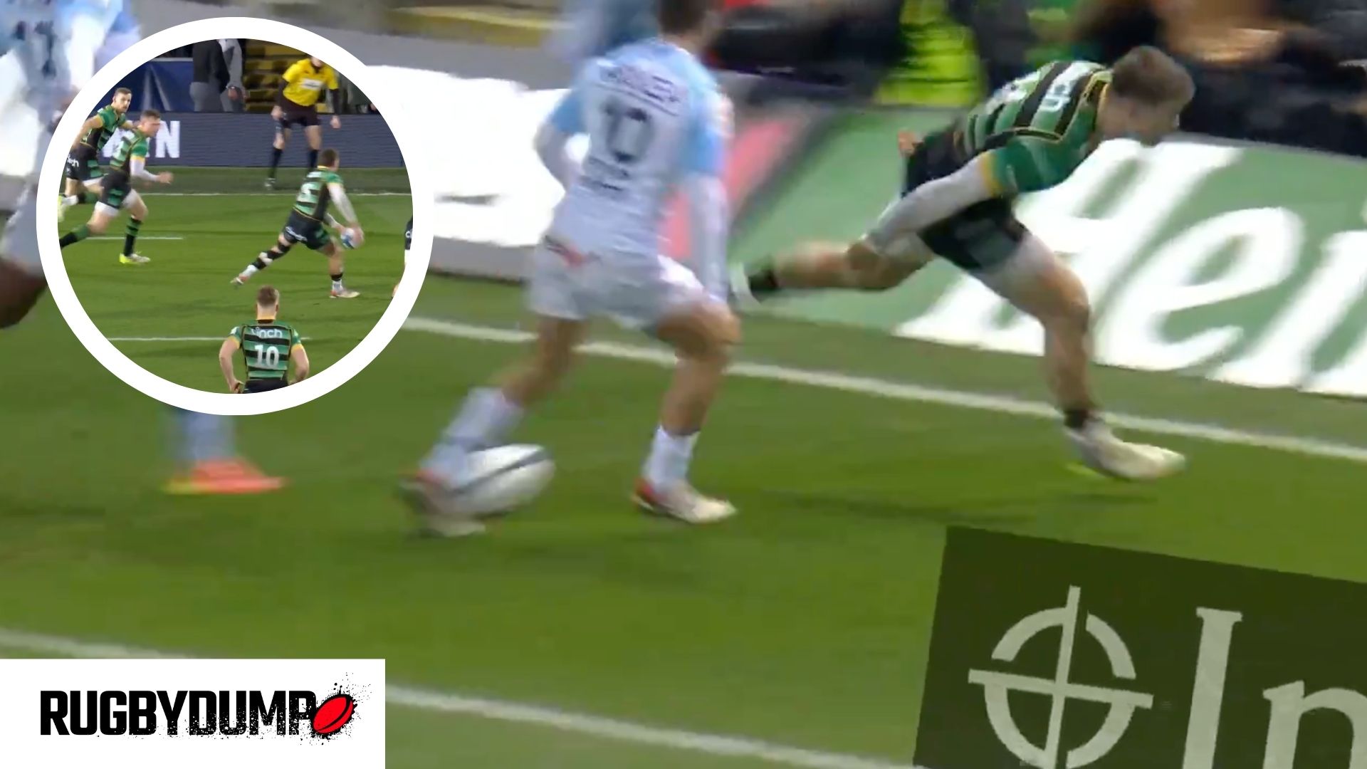 Northampton Saints score inside one minute in Champions Cup | Rugbydump