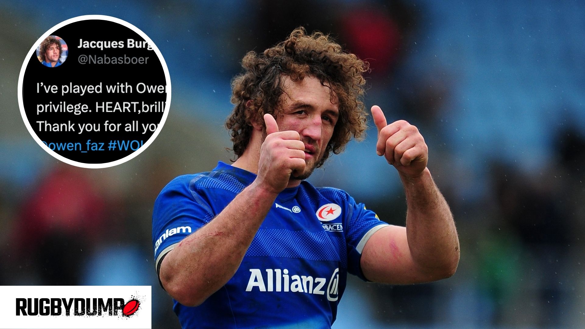 Former Saracens star hints at Owen Farrell departure | Rugbydump