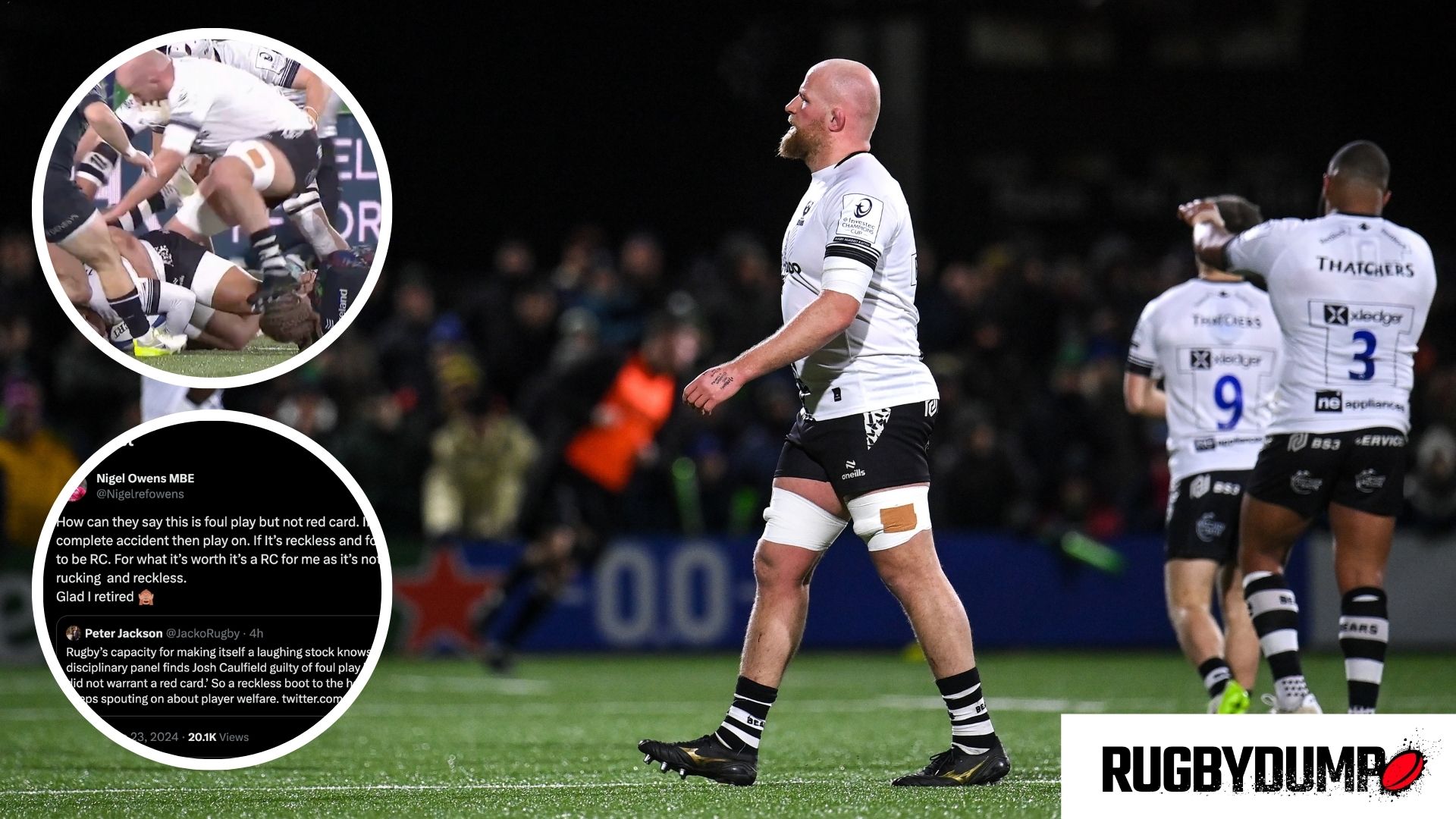 Nigel Owens blasts disciplinary panel for overturning red card | Rugbydump