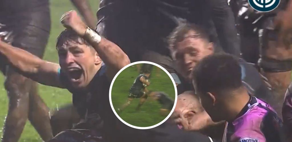 Young Ospreys number 8 scores the individual try of the season in ...