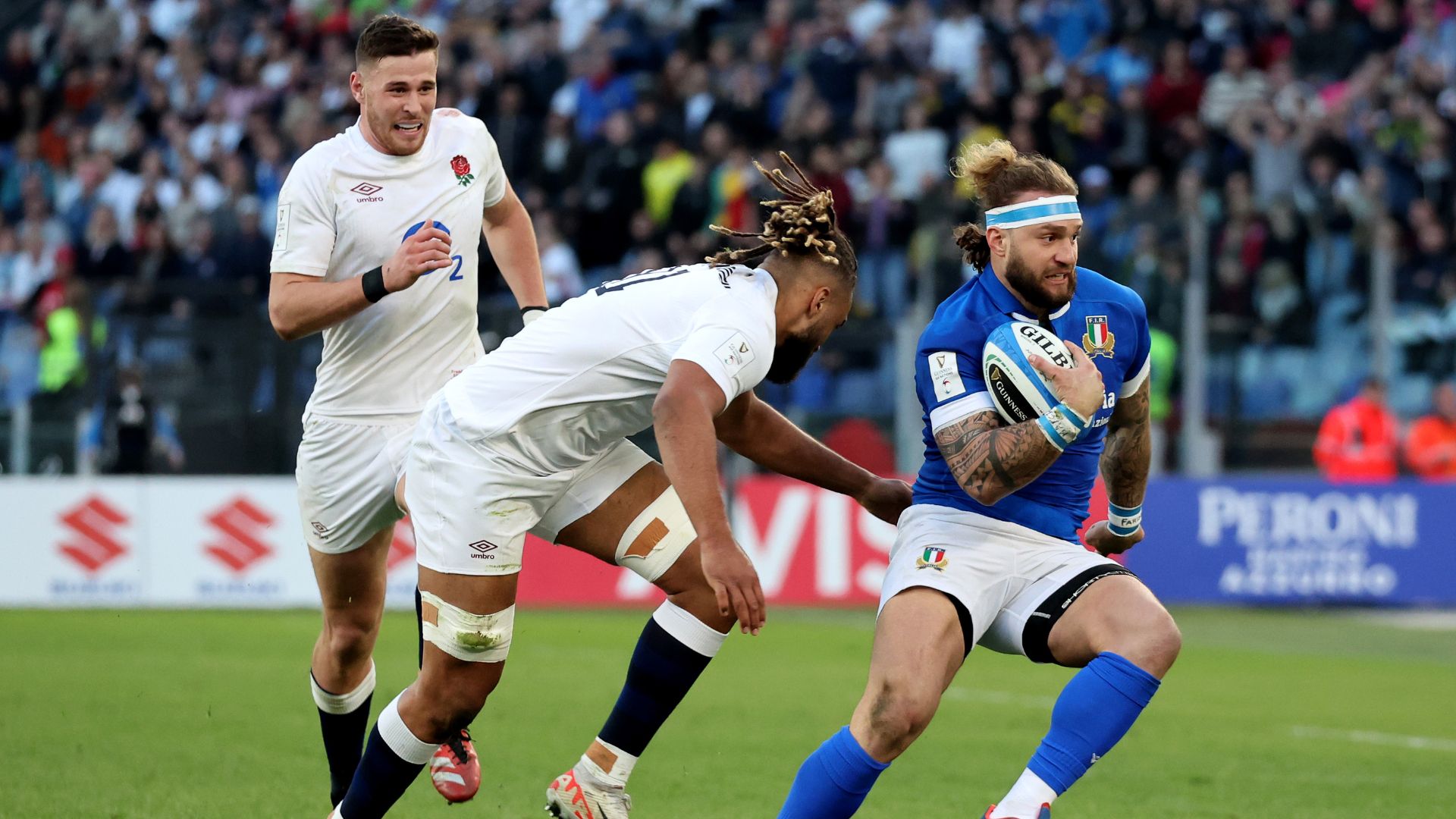 Second half surges sees England home in Rome against promising Italy ...