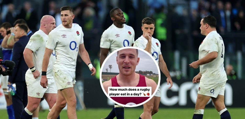 England rugby player shares his mammoth sized meal routine | Rugbydump