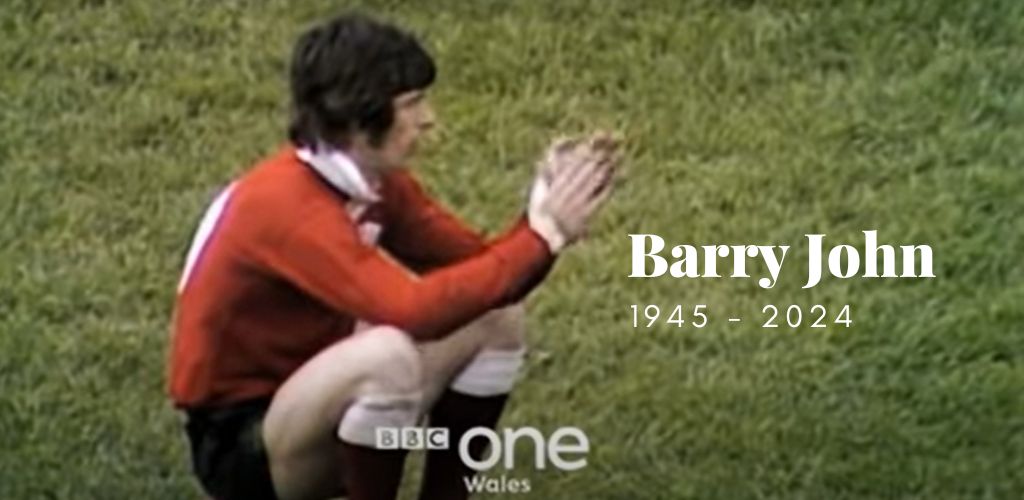 A tribute to one of rugby's first ever superstars: Barry John | Rugbydump