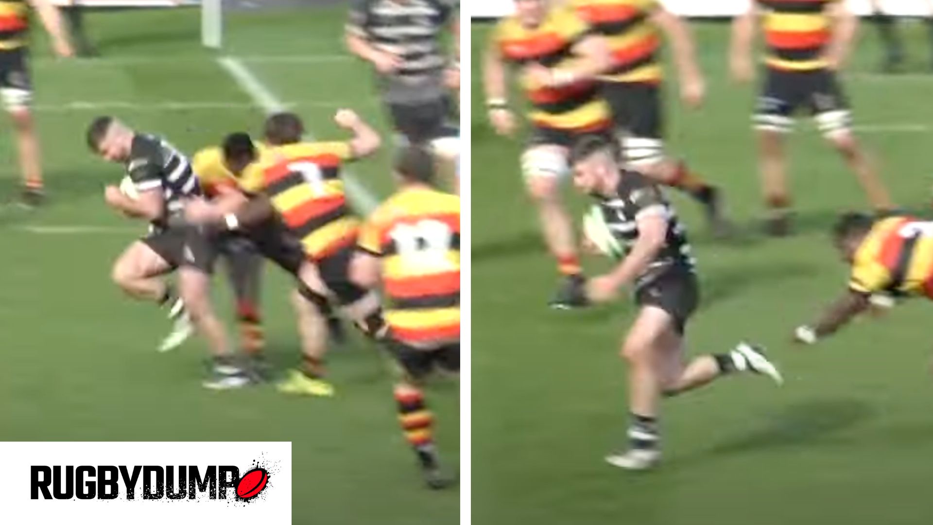 National 1 club pulls off the cleanest line break try you'll see ...