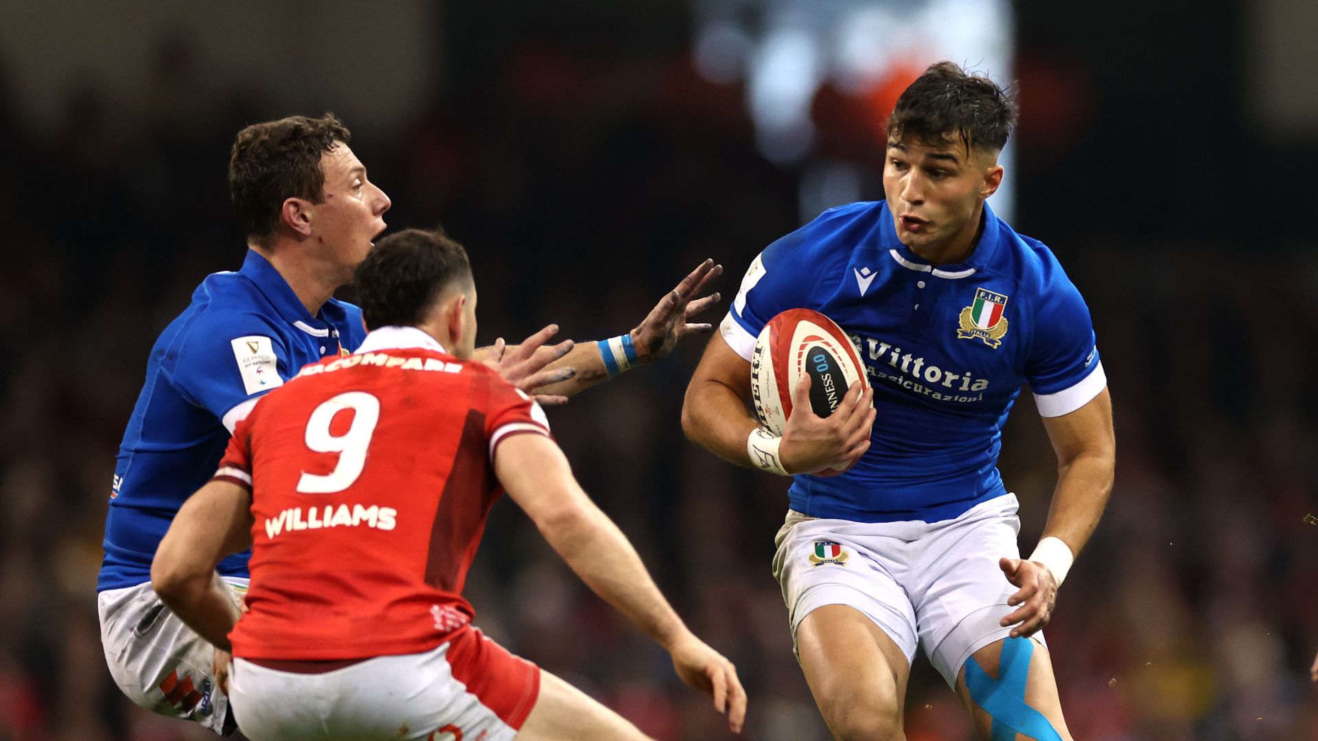 Italy keep Wales scoreless to lead at halftime | Rugbydump