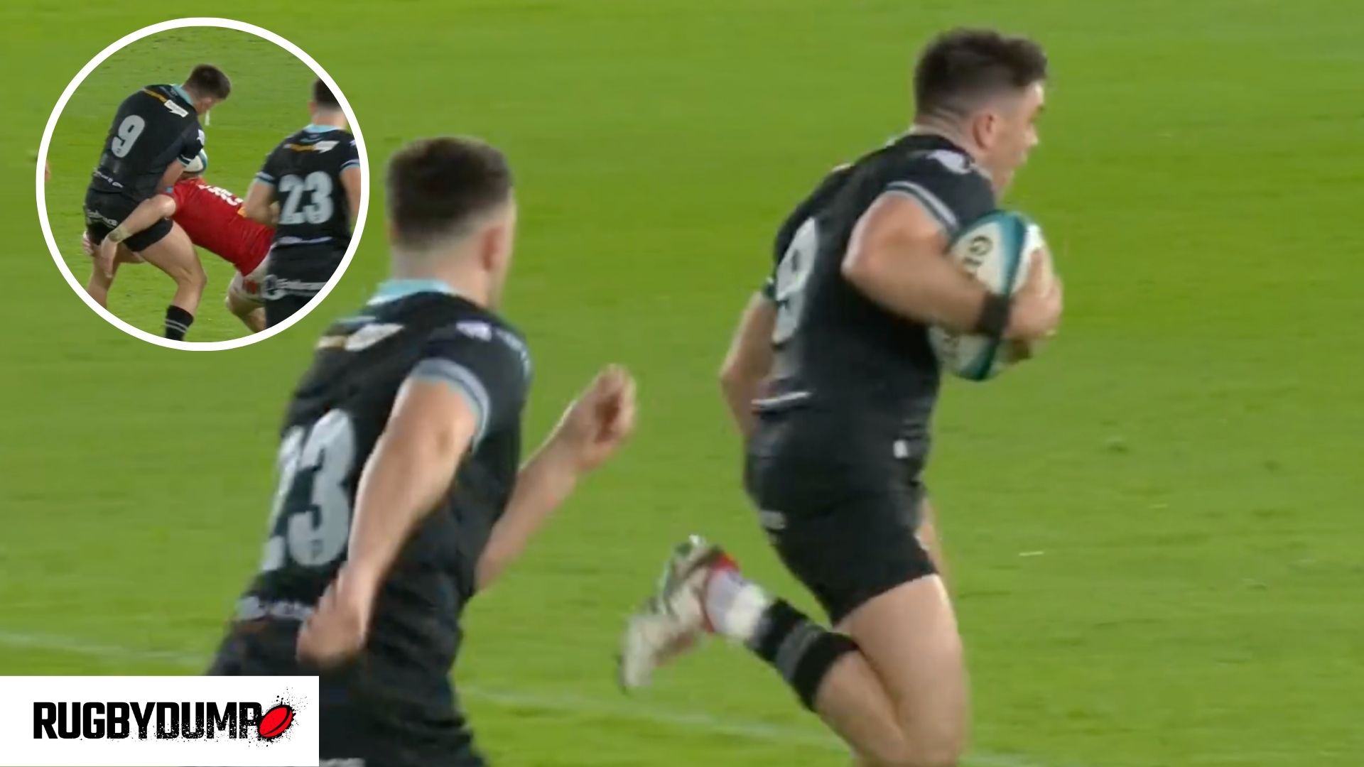 Munster fullback puts in HUGE tackle with perfect technique | Rugbydump