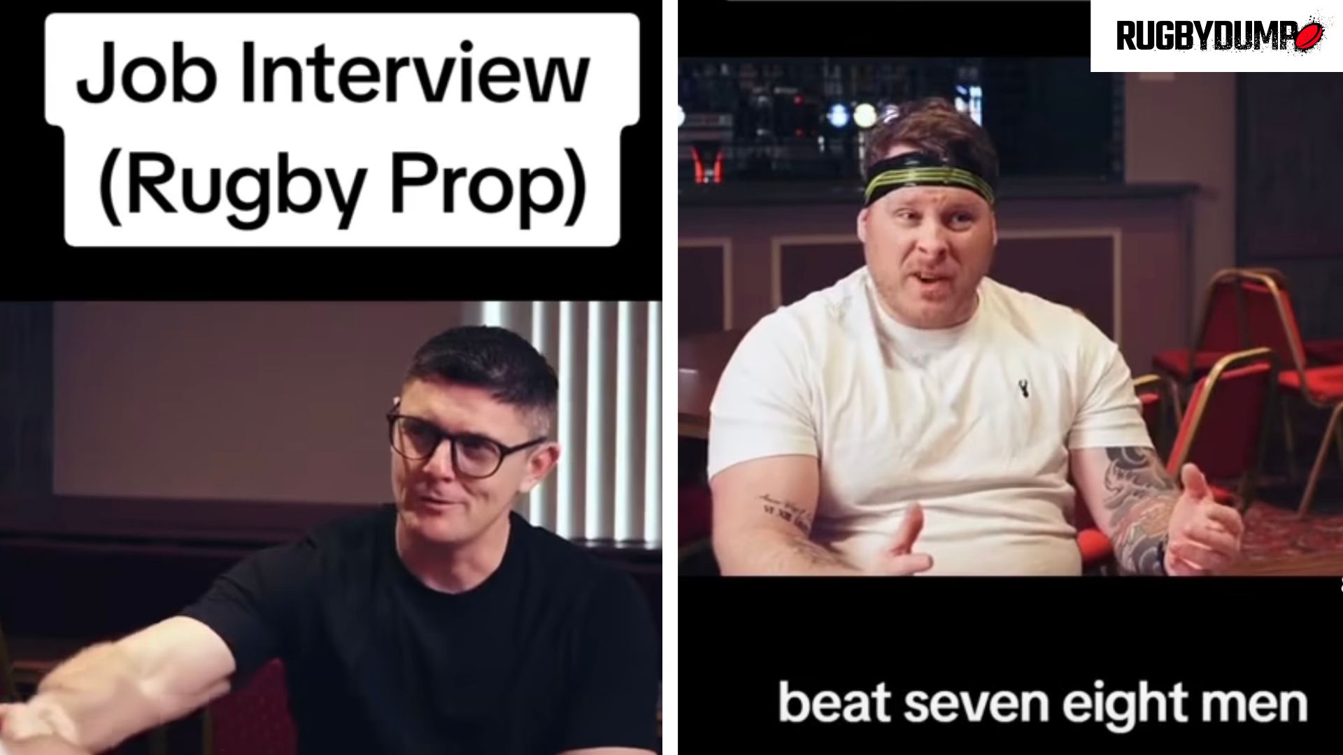 WATCH: Inside the mind of a rugby prop | Rugbydump