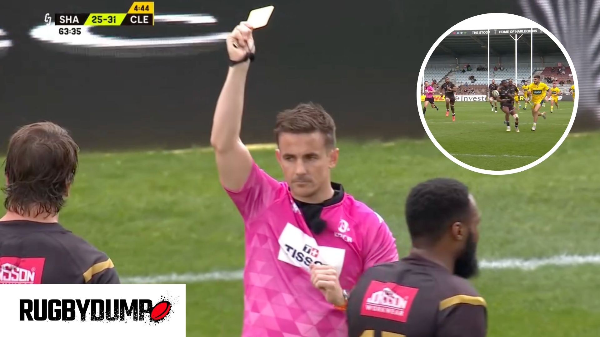 WATCH: Sharks fullback shown yellow at crucial point in semi-final ...