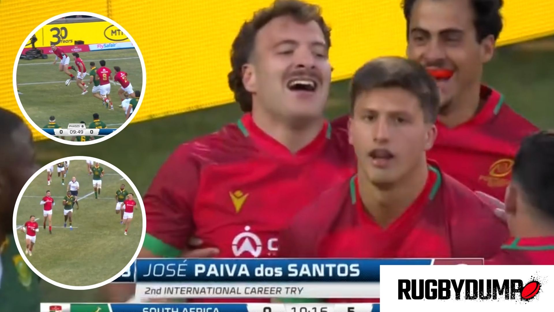 Portugal shred the Boks for superb try as Esterhuizen is shown a red card | Rugbydump