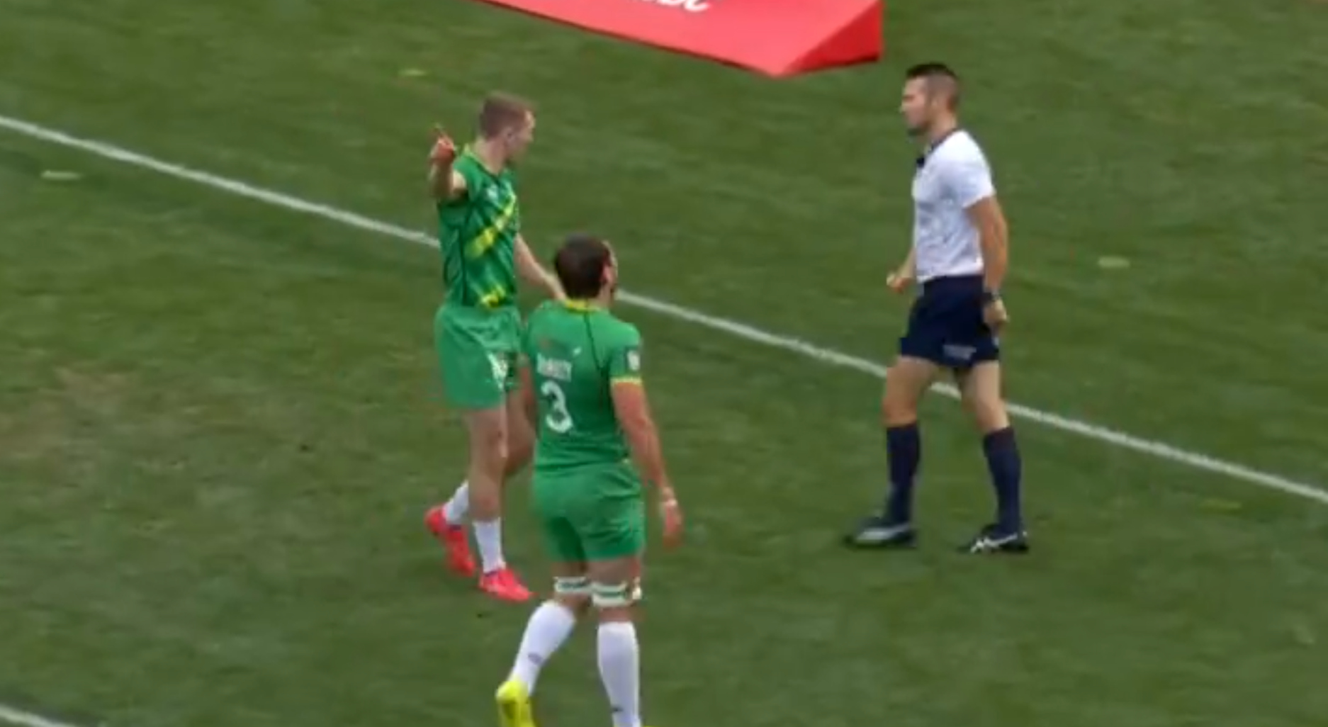 Major change spotted on referee's kit as Olympics kick off | Rugbydump
