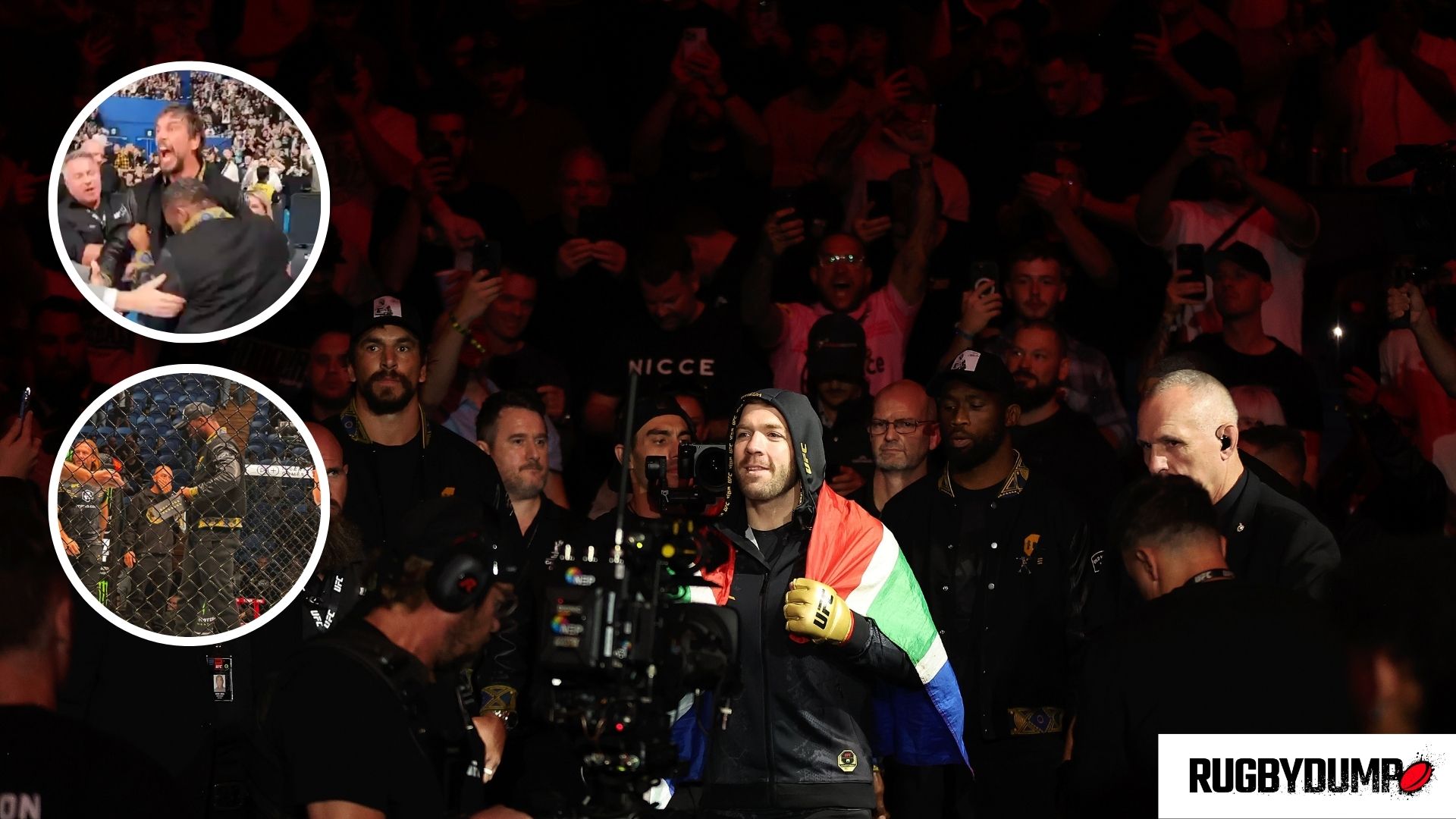 Springbok stars show immense pride as UFC star retains title | Rugbydump