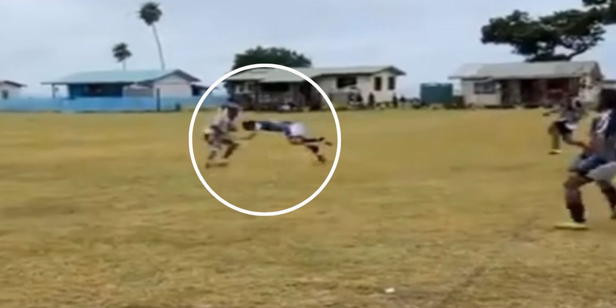 Huge guillotine tackle divides fans in viral footage | Rugbydump