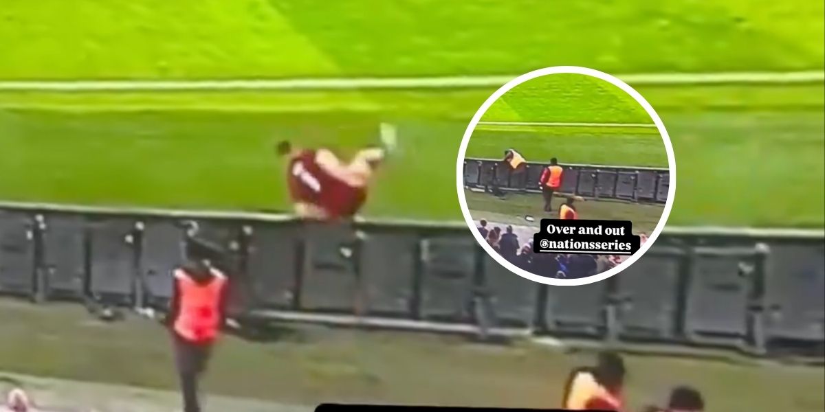 Tom Curry pulls off hilarious disappearing trick in fan-filmed video ...