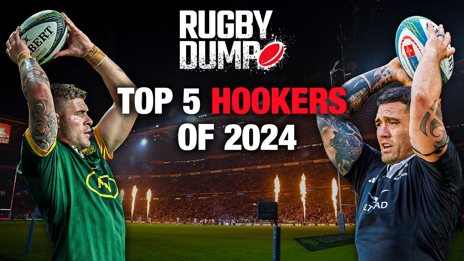 RugbyDump's top five hookers of 2024 | Rugbydump